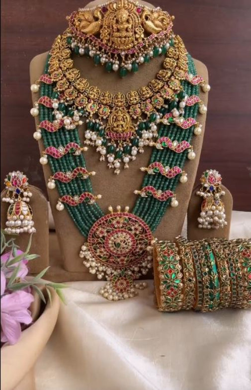 Bridal combo jewellery set for women – Noor